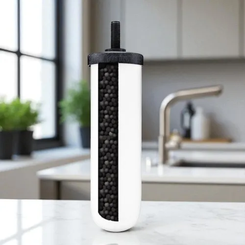 (ALL IN ONE FILTER) British Berkefeld 7" Ceramic Ultra Fluoride Water ...